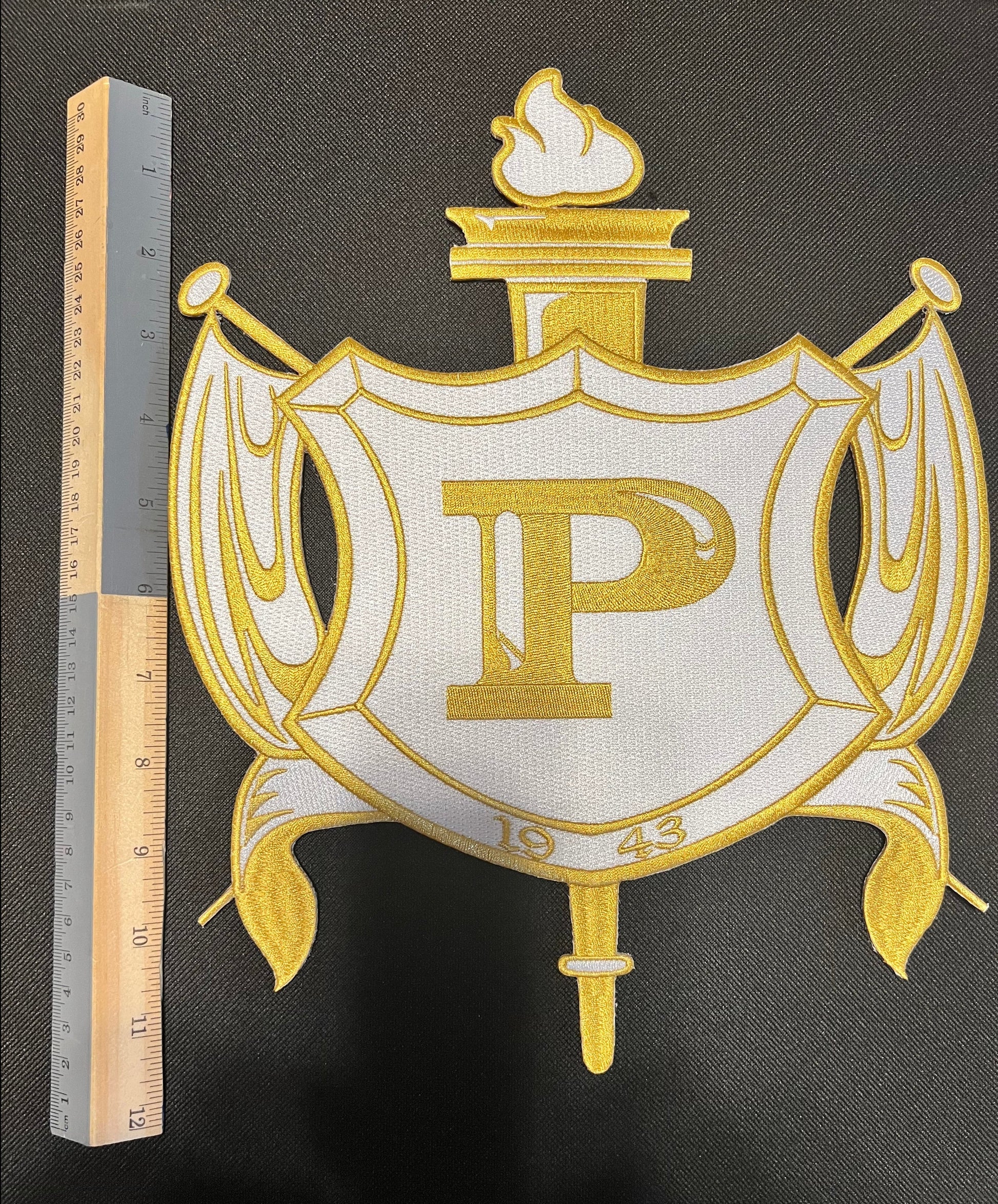 PHILO Shield Iron-on Embroidery Patch – Uniq Impressions