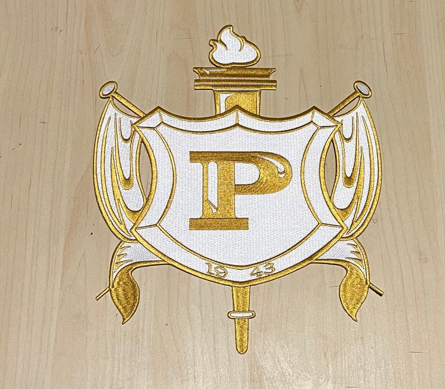 PHILO Shield Iron-on Embroidery Patch – Uniq Impressions